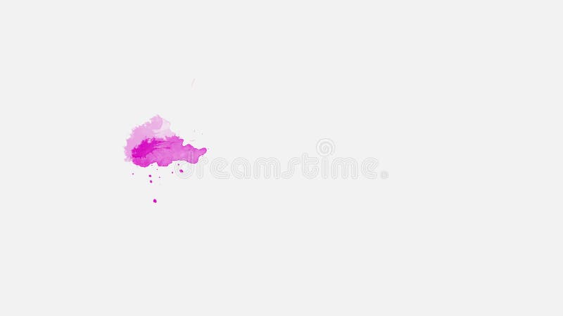 Abstract Inkblot, Splat, Fluid Art, Overlay, Alpha Matte Composition ...