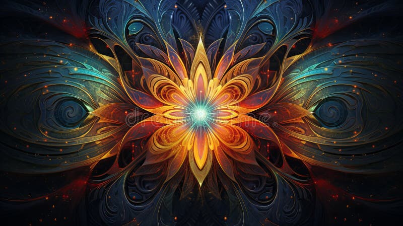 Abstract, Insanely Beautiful Meditation Image, Mystical Patterns ...