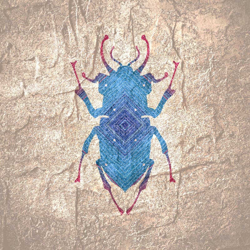 Abstract Insect Illustration Stock Vector - Illustration of summer ...