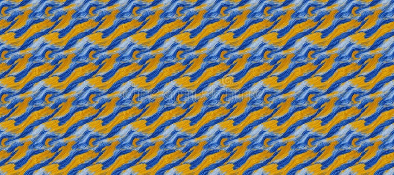 Abstract Inspiration: Seamless Modern Art Stock Illustration ...