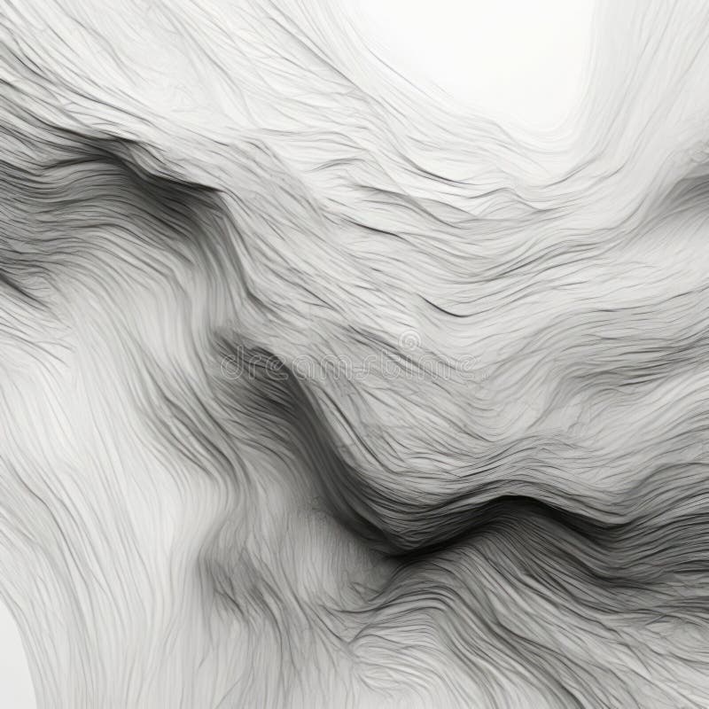 Abstract Installation Art with Random Pencil Doodle Lines Texture Stock ...