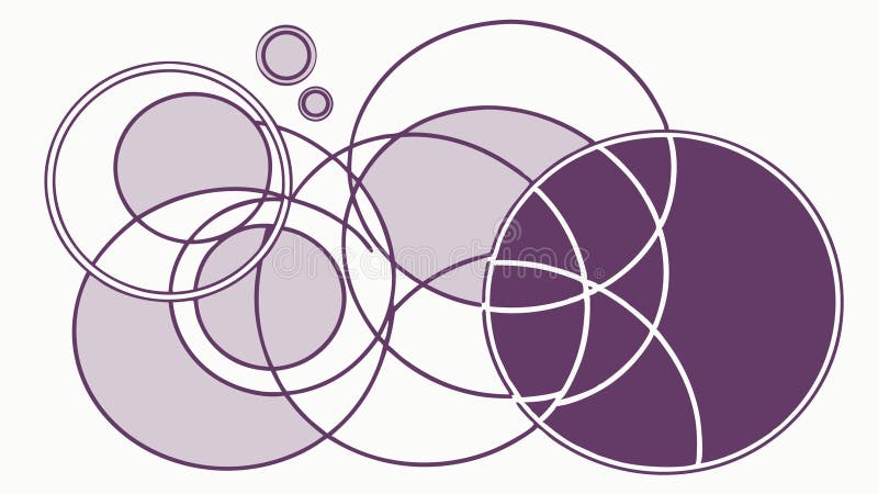 Abstract Interconnected Geometric Shapes Vector, Vector Design Generative AI Stock Vector ...