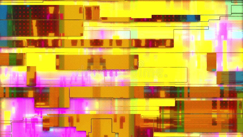 Abstract Interference Moving Rectangles Blocks Futuristic Elegant ...