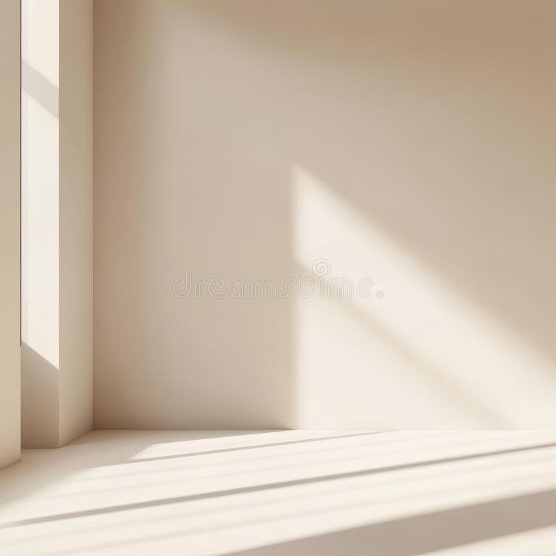 Abstract Interior Background. 3d Vector Illustration. Minimalistic ...