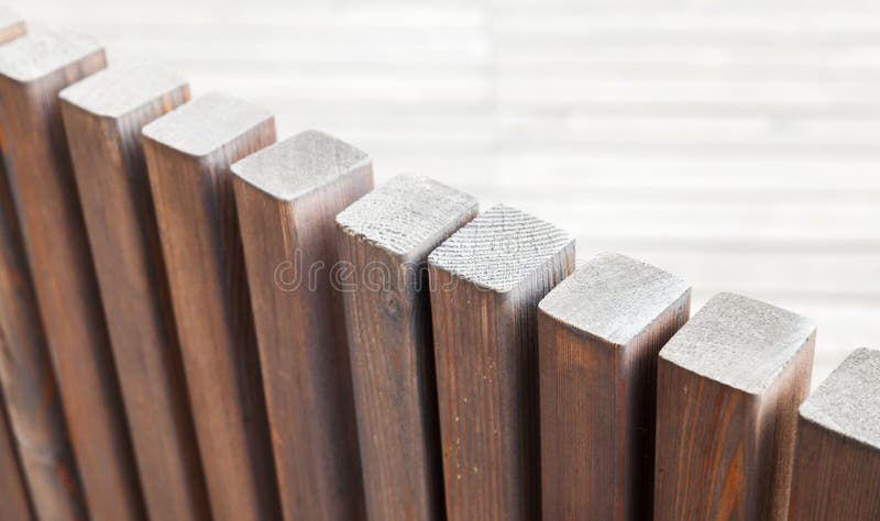 Abstract Interior Background with Wooden Fence Stock Photo - Image of ...