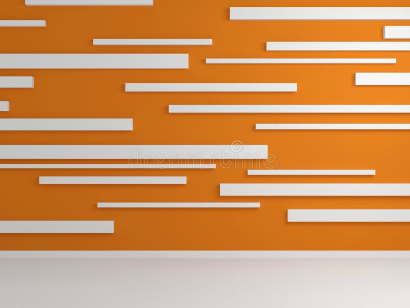 Abstract Interior Composition. Stock Illustration - Illustration of ...