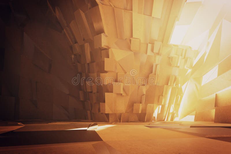 Abstract interior stock illustration. Illustration of real - 72565879