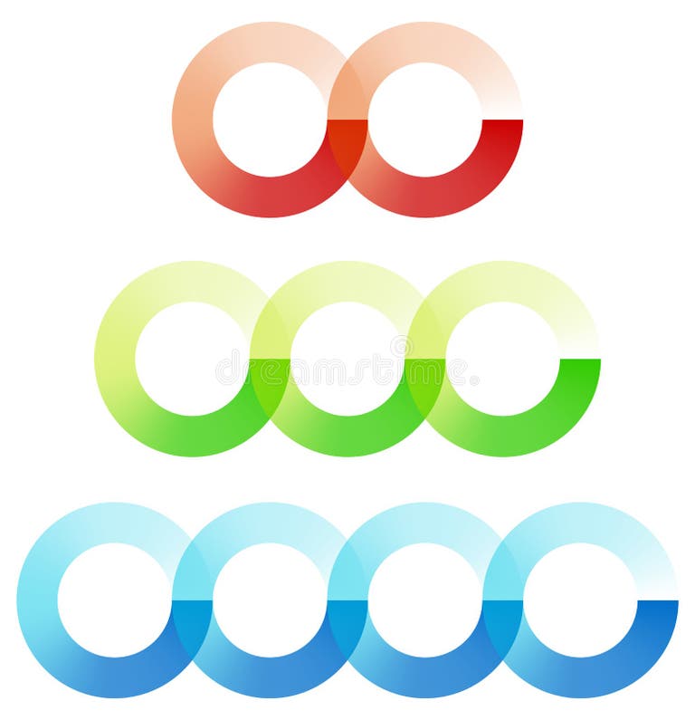 Interlocking Circles Stock Illustrations – 3,532 Interlocking Circles ...