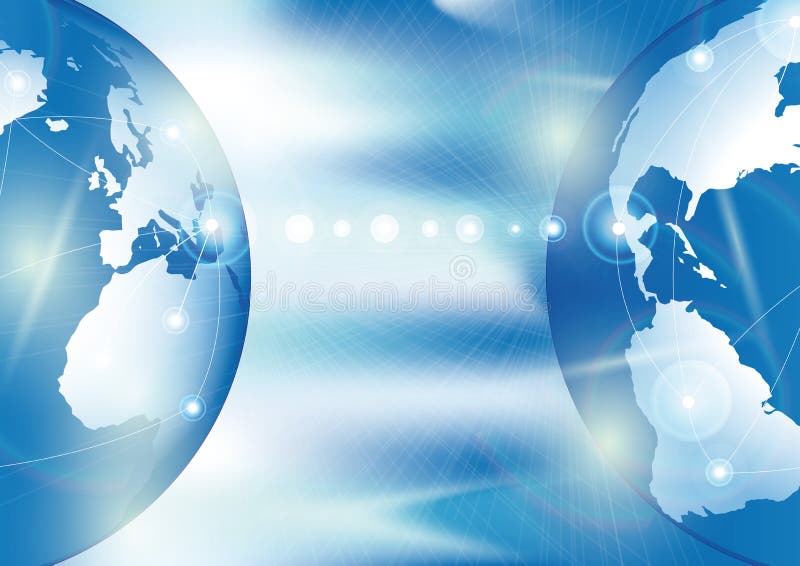 Abstract Internet Background Stock Vector - Illustration of globe ...