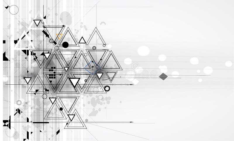 Abstract Internet Computer Technology Business Solution Stock ...