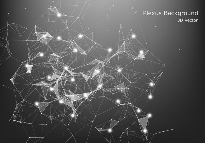 Abstract Internet Connection and Technology Graphic Design Stock Vector ...