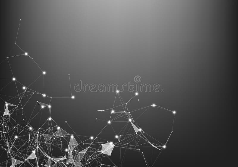 Abstract Internet Connection and Technology Graphic Design Stock Vector ...