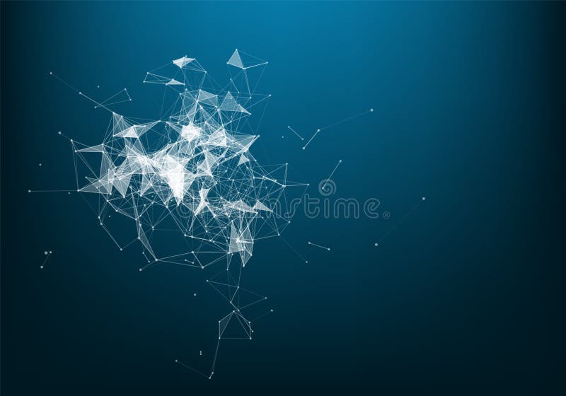 Abstract Internet Connection and Technology Graphic Design Stock Vector ...