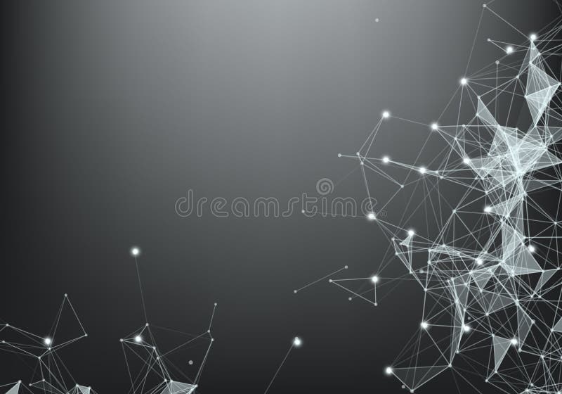 Abstract Internet Connection and Technology Graphic Design. Abstract ...