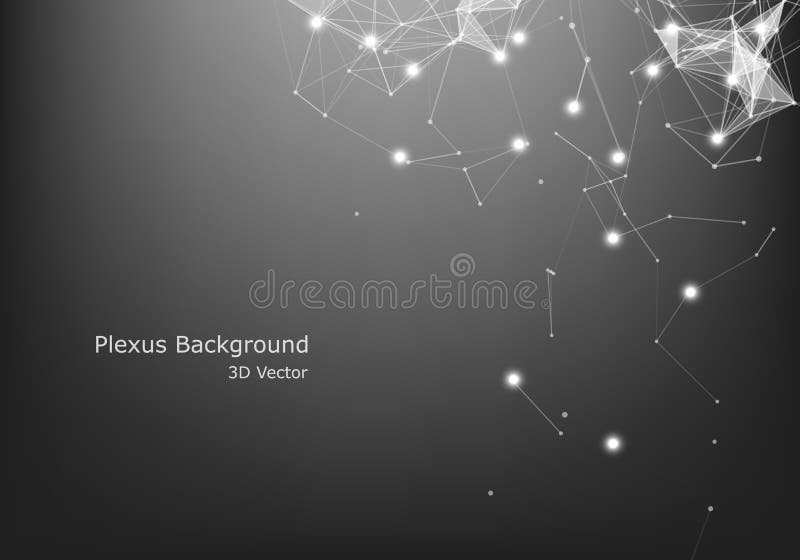 Abstract Internet Connection and Technology Graphic Design. Background ...