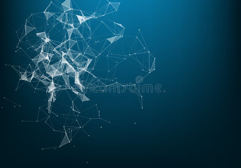 Abstract Internet Connection and Technology Graphic Design. Data ...