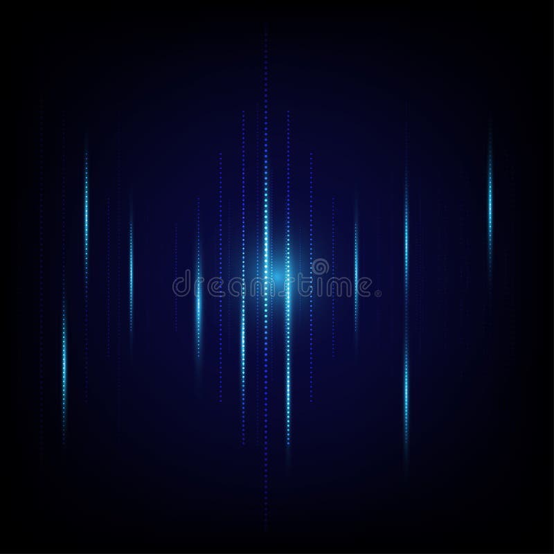 Abstract Internet Signal Blue Light, Communication Technology ...