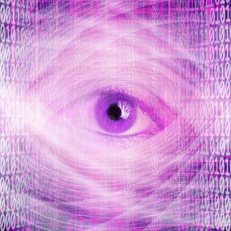 Abstract Internet Technology Background Stock Illustration ...