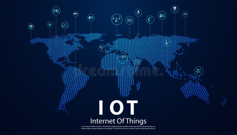 Iot Earth Icon Stock Illustrations – 1,339 Iot Earth Icon Stock ...