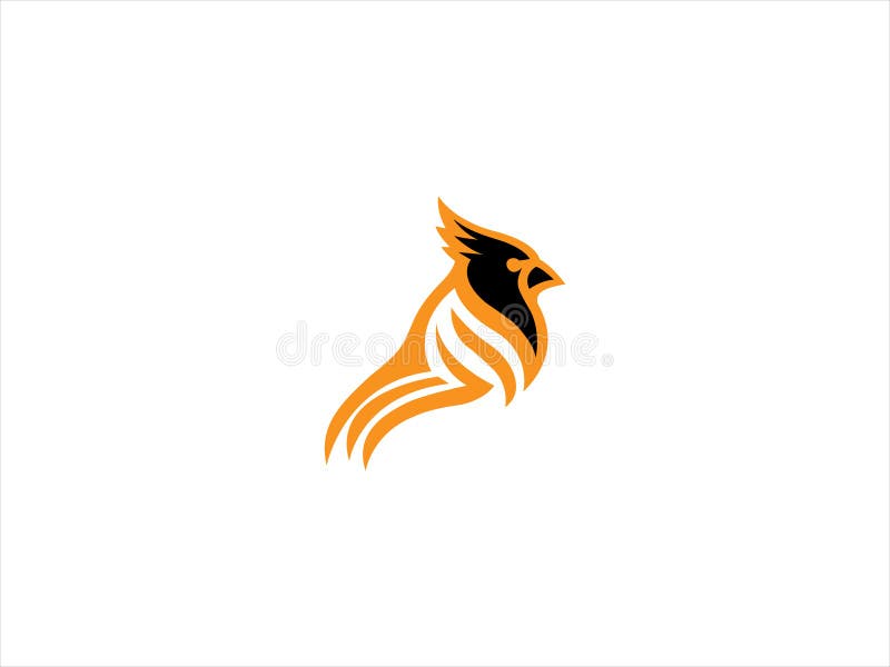 Cardinal logo vector stock vector. Illustration of college - 324861675