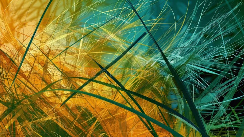 An Abstract Interpretation of the Layers of Grass with Abstract Shapes ...