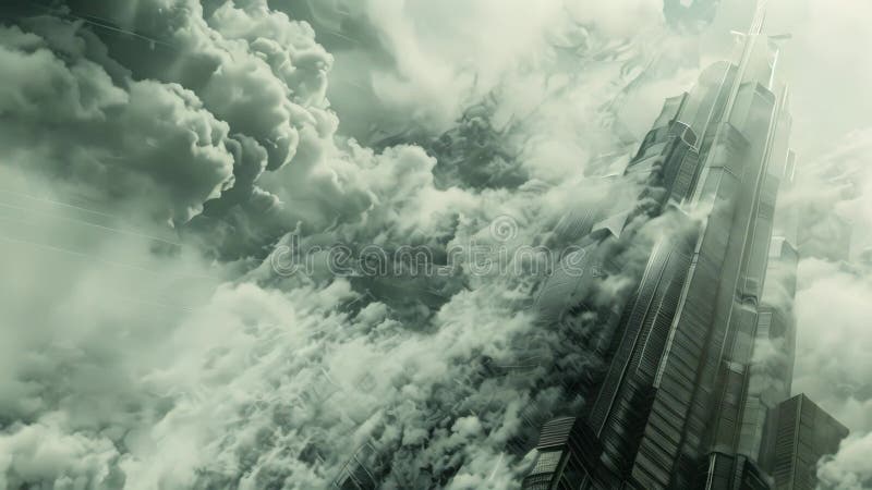 An Abstract Interpretation of a Skyscraper Reaching through a Sea of ...