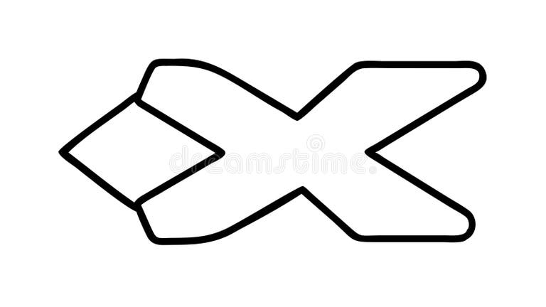 Abstract Intersecting Lines Junction Vector Icon, Connection, Path, Vector Design Generative AI ...