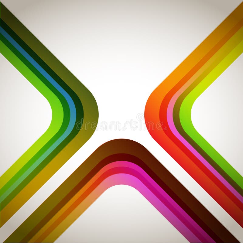 Abstract Intersection Vector Stock Illustration - Illustration of join ...