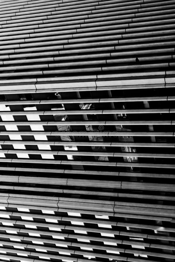 Abstract Inverted Black and White Building Horizontal Black and Whit ...