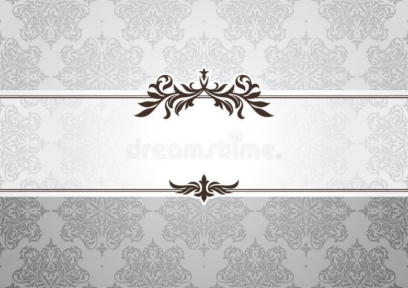 Abstract invitation frame stock vector. Illustration of certificate ...