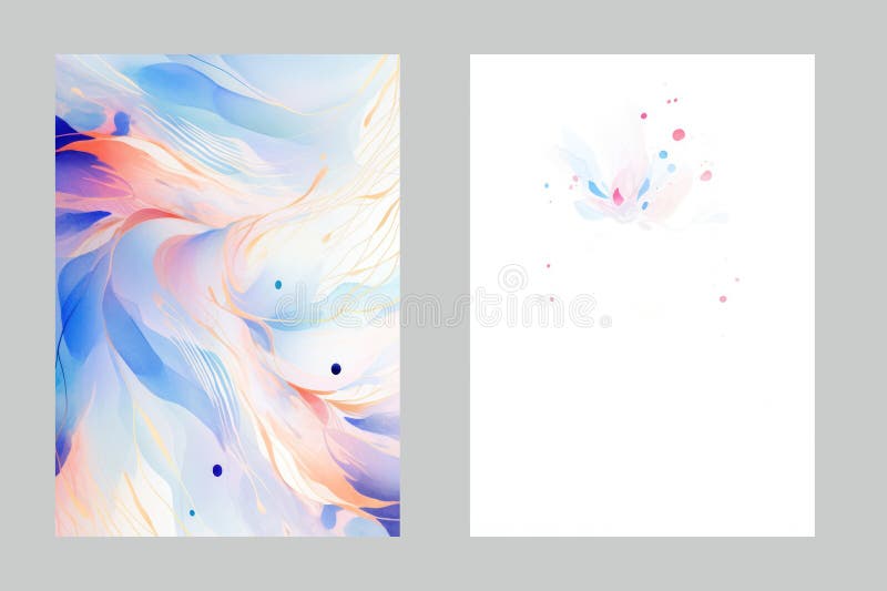 Abstract Invitations for Wedding or Birthday Card Background Stock ...