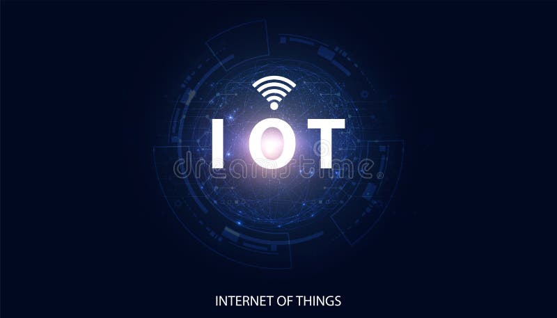 Abstract, IoT, Internet of Things, Concepts, Electronic Devices Connect ...