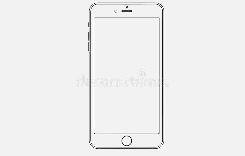 Iphone Illustration Stock Illustrations – 9,828 Iphone Illustration ...
