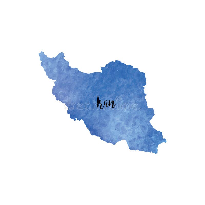 Abstract Iran Map Formed by Leaf Shapes Stock Vector - Illustration of ...