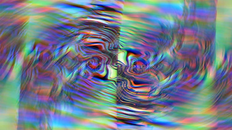 Abstract Iridescent Iridescent Texture Background Stock Illustration ...