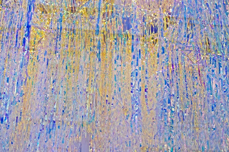 Abstract Iridescent Fabric Featuring Soft Colors and Light Reflections ...
