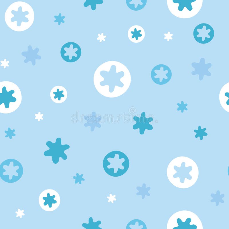 Abstract Irregular Star Dot Pattern. Stock Vector - Illustration of ...