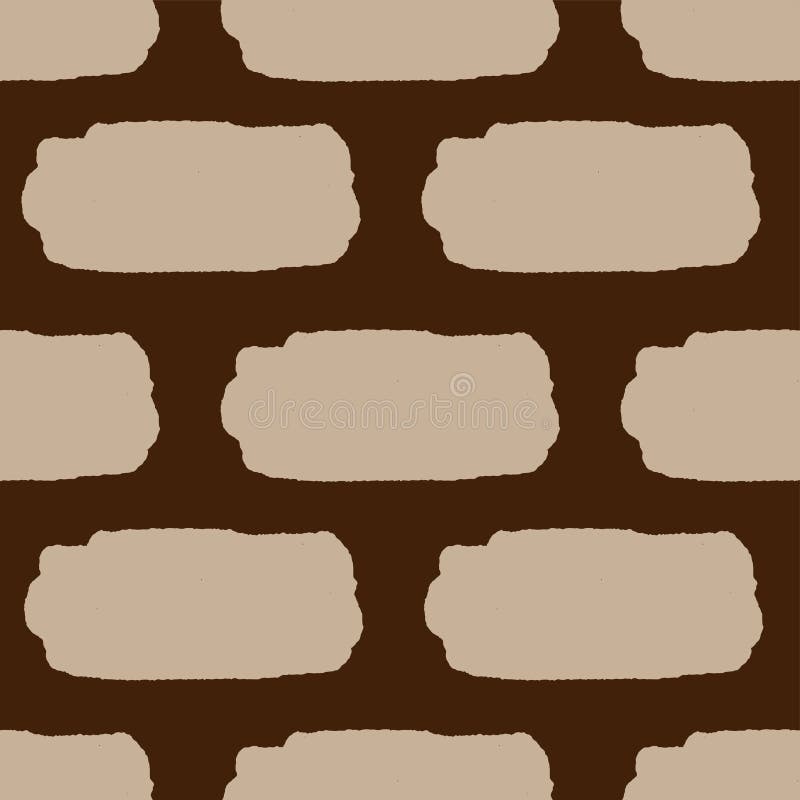 Abstract Irregular Striped Block Motif. Vector Illustration. Background ...