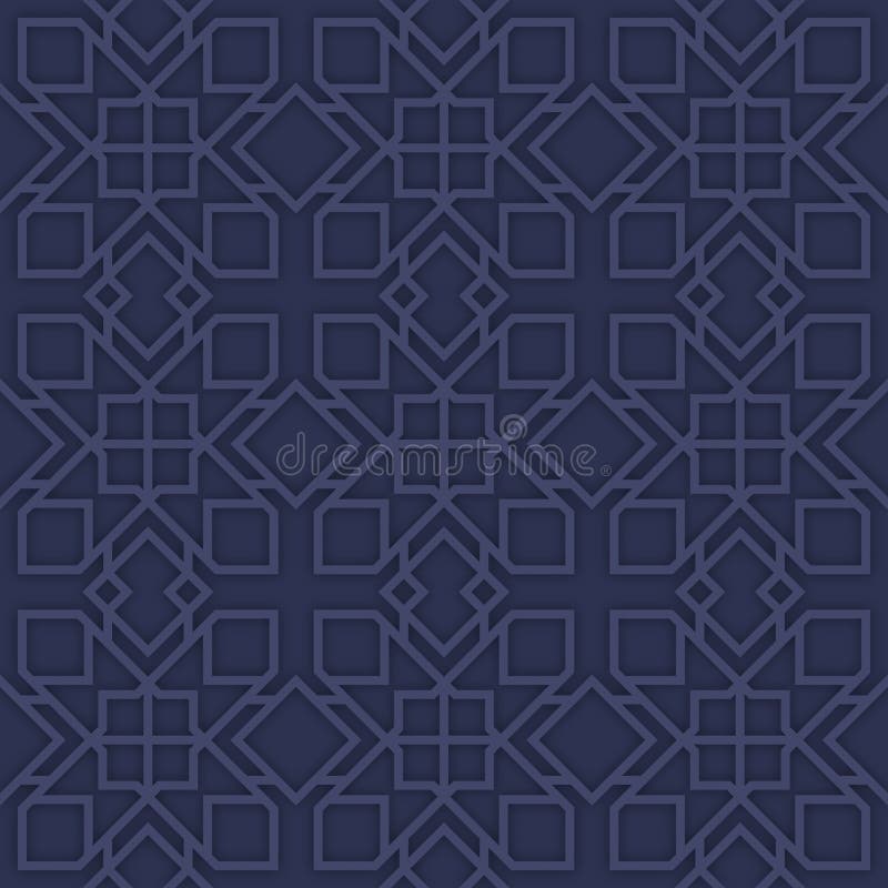 Abstract Islamic Motifs: a Symphony of Patterns Stock Vector ...