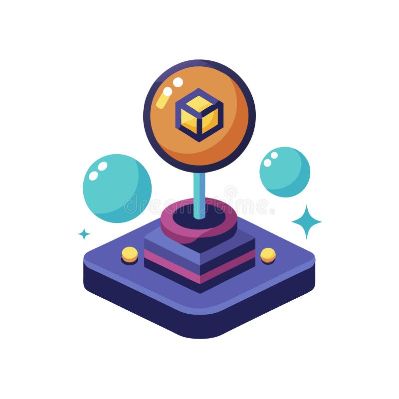 Isometric Blockchain Display Stock Illustrations – 241 Isometric Blockchain Display Stock ...