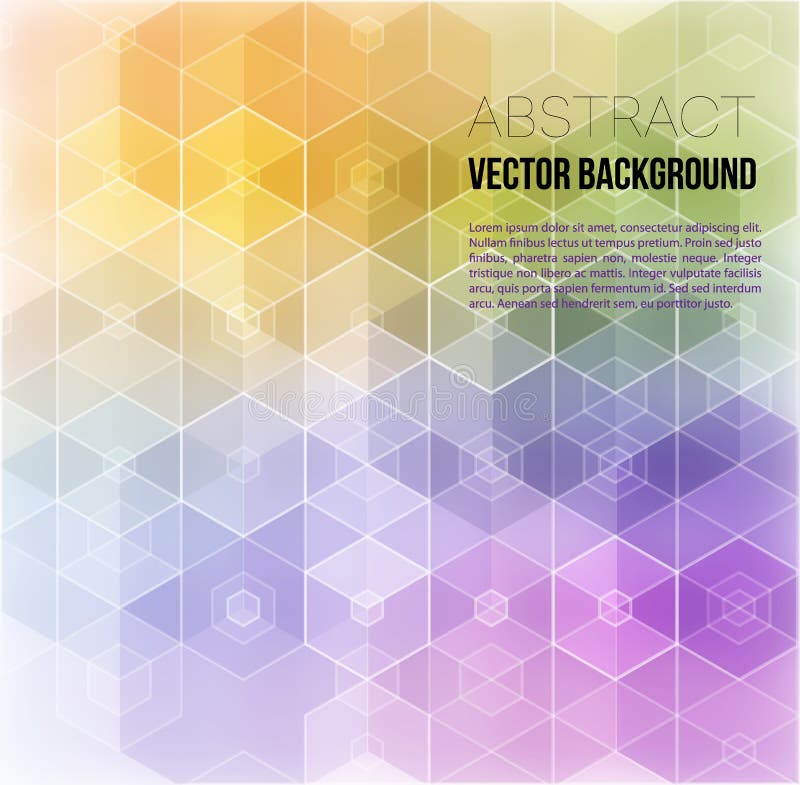 Abstract Isometric Shape Background for Business Web Design Print ...
