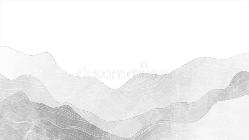 Abstract Japanese Grey Wavy Pattern Elegant Motion Background Stock ...