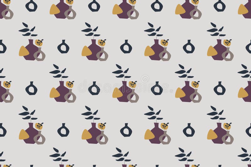 Boho Seamless Pattern Background Vector Stock Illustration ...