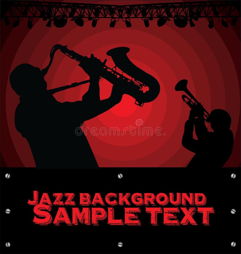 Jazz Music Concert Saxophone Horizontal Music Flyer Template Stock ...
