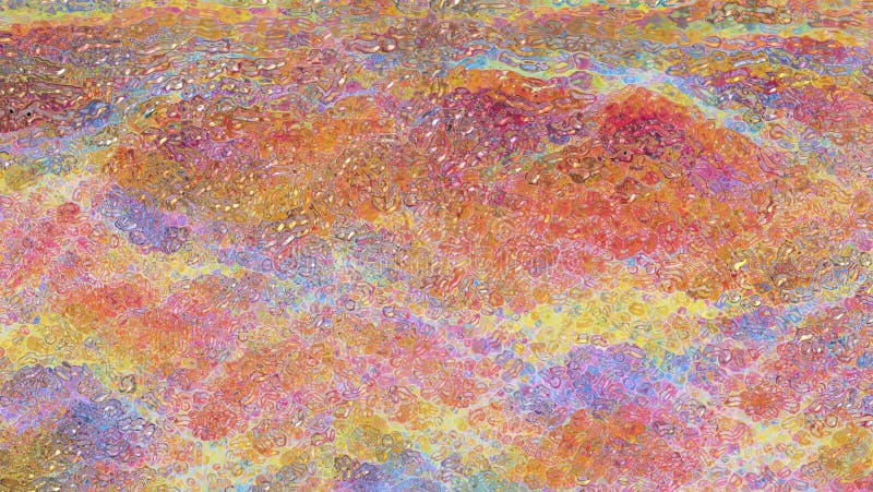 Abstract Jelly Surface Colorful Dark and Light Rainbow Pastel Color Texture Stock Illustration ...