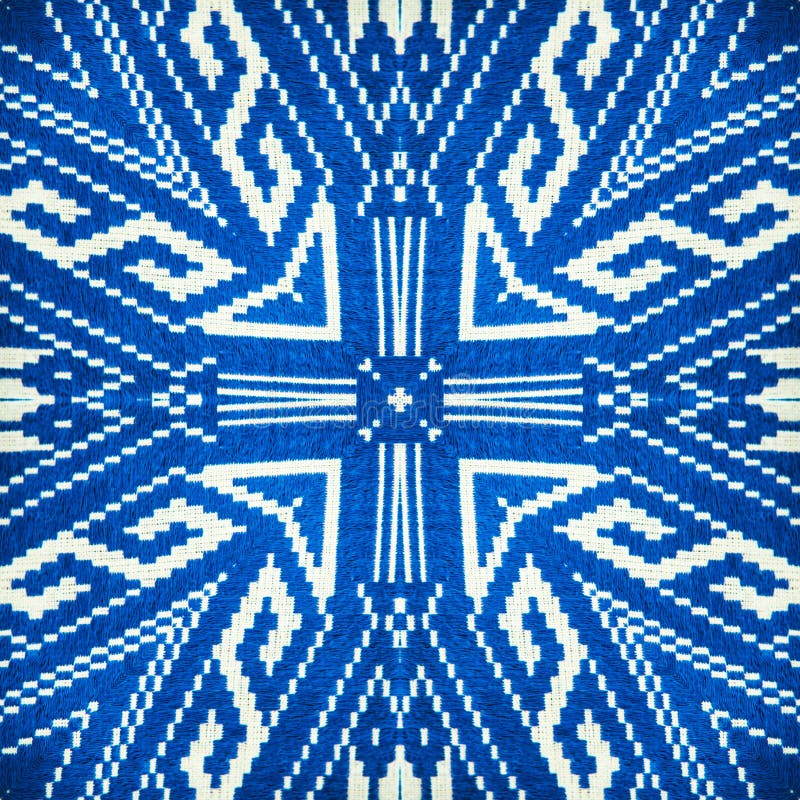 Abstract Kaleidoscope or Endless Pattern Stock Photo - Image of batik ...