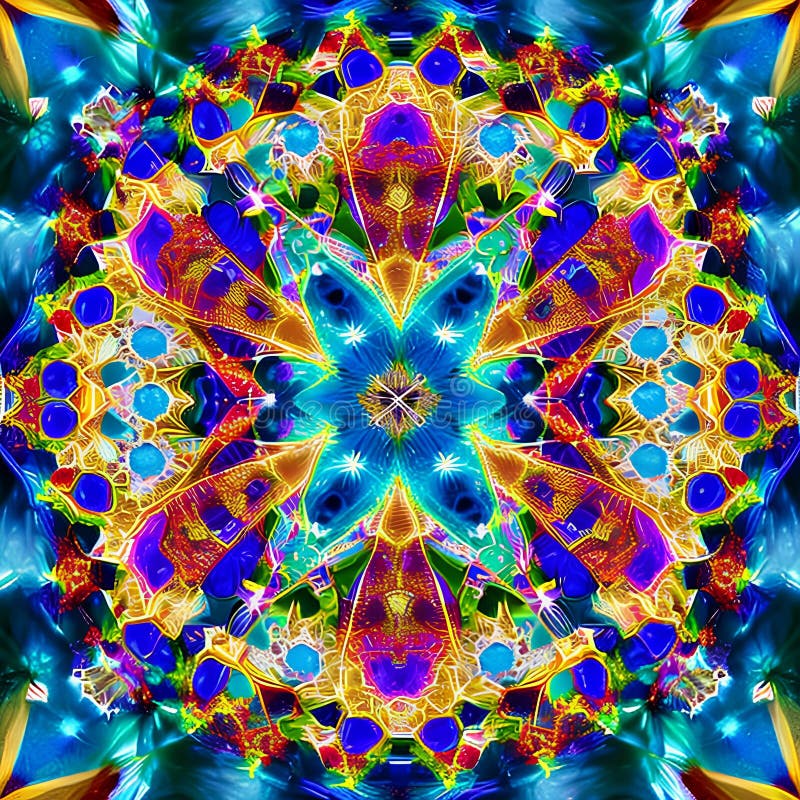 1023 Abstract Kaleidoscope: a Mesmerizing and Abstract Background ...