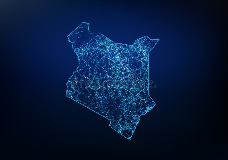 Kenya Network Map Stock Illustrations – 208 Kenya Network Map Stock ...