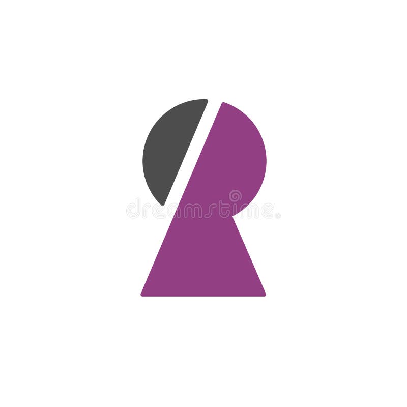Abstract Keyhole Logo Icon Vector. Lock Icon Sign Stock Vector ... Abstract Keyhole Logo Icon Vector. Lock Icon Sign Stock Vector ...