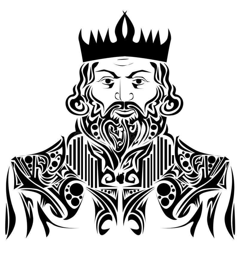 Abstract king stock vector. Illustration of medieval - 33144807